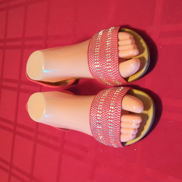 Andiamco | Shoes | Andiamo Red Sandals | Poshmark